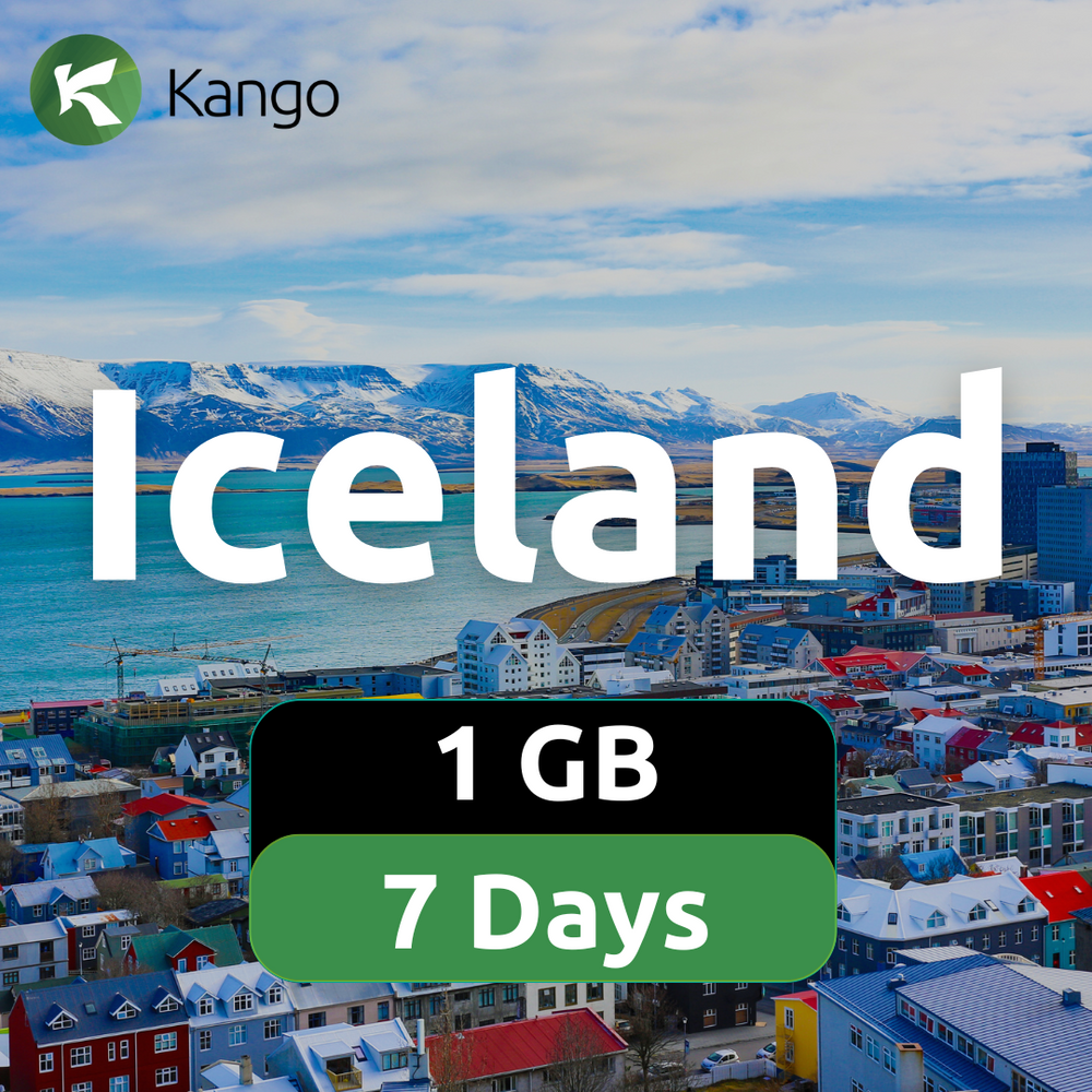Iceland eSIM | Travel Data - Best Data Plan For Iceland From Vodafone