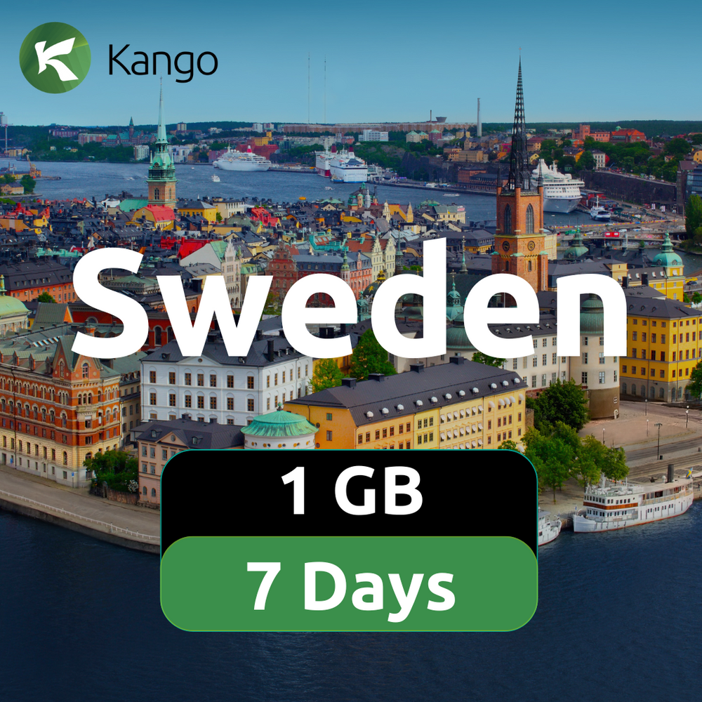 Sweden eSIM | Travel Data - Best Data Plan For Sweden From Tele2 and Telia