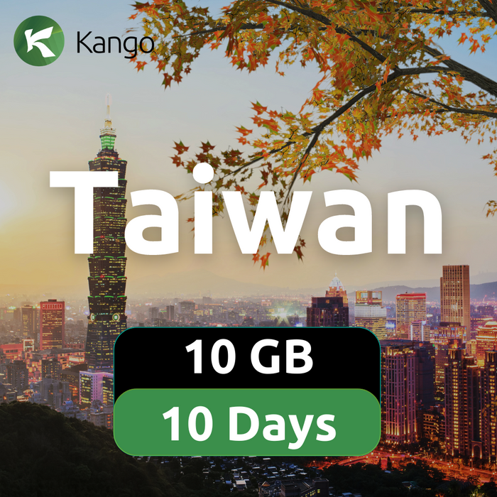 Taiwan eSIM | Travel Data - Best Data Plan For Taiwan From Chunghwa